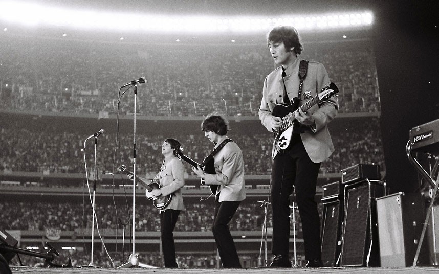 1965 Shea Stadium the Beatles' Biggest Concert – The First Rock Concert ...