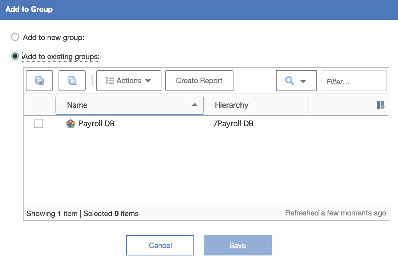 Working With Groups in IBM Storage Insights Pro