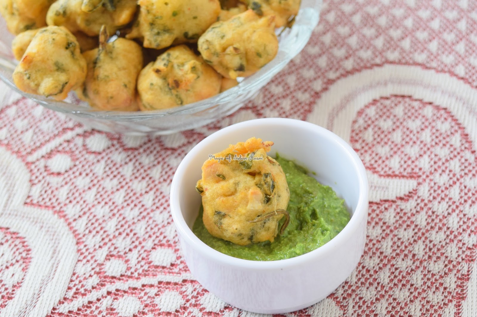 Methi & Moong Dal Vada - Methi Mung Dal Bhajiya Recipe | Magic of ...