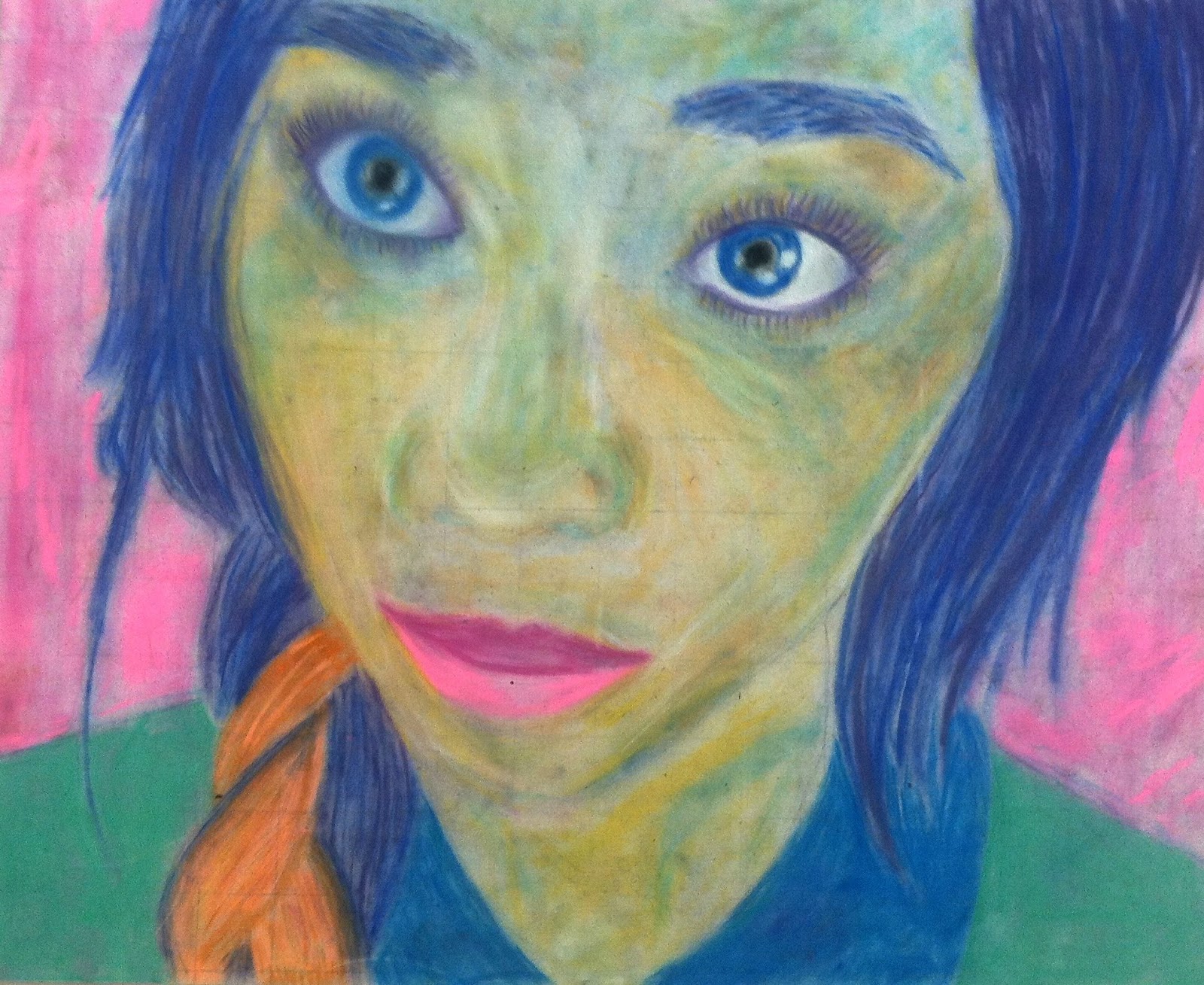 The IB Art Studio: Pre IB Art 1 Self Portraits