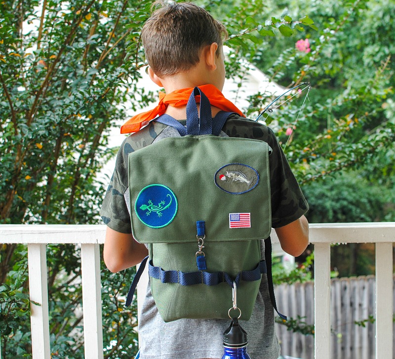 Trash To Couture: DIY Backpack