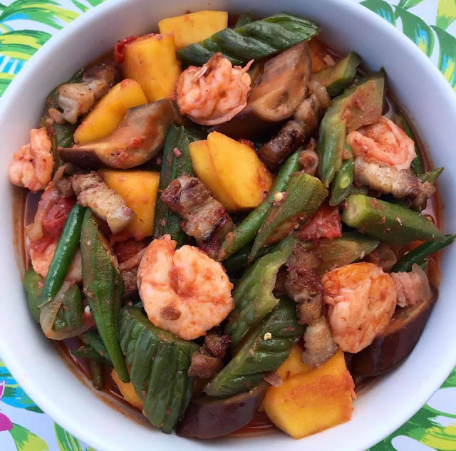 Pinakbet with Pork, Shrimp and Bagoong