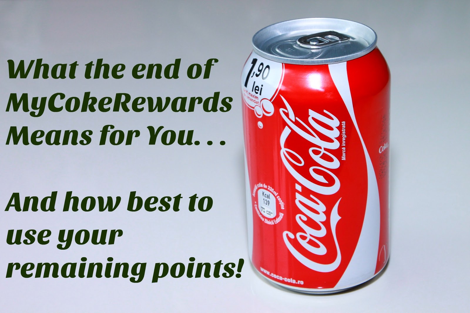 The Stay At Home Gnome: How Best to Use your Remaining My Coke Rewards ...