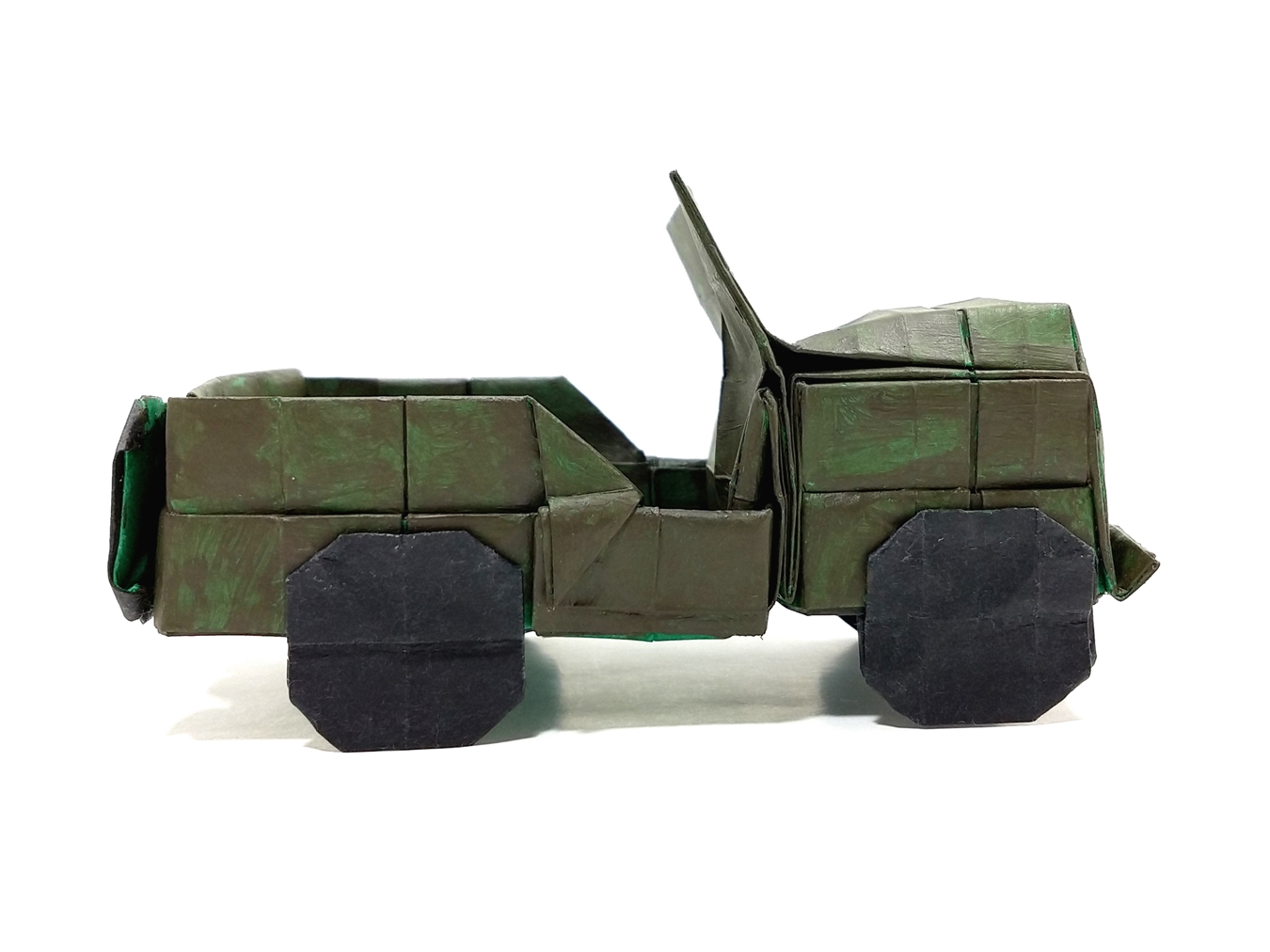 Mariano-Mi mundo el Origami: Jeep Willys M38A1