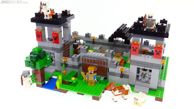 LEGO Minecraft: The Fortress review! 21127