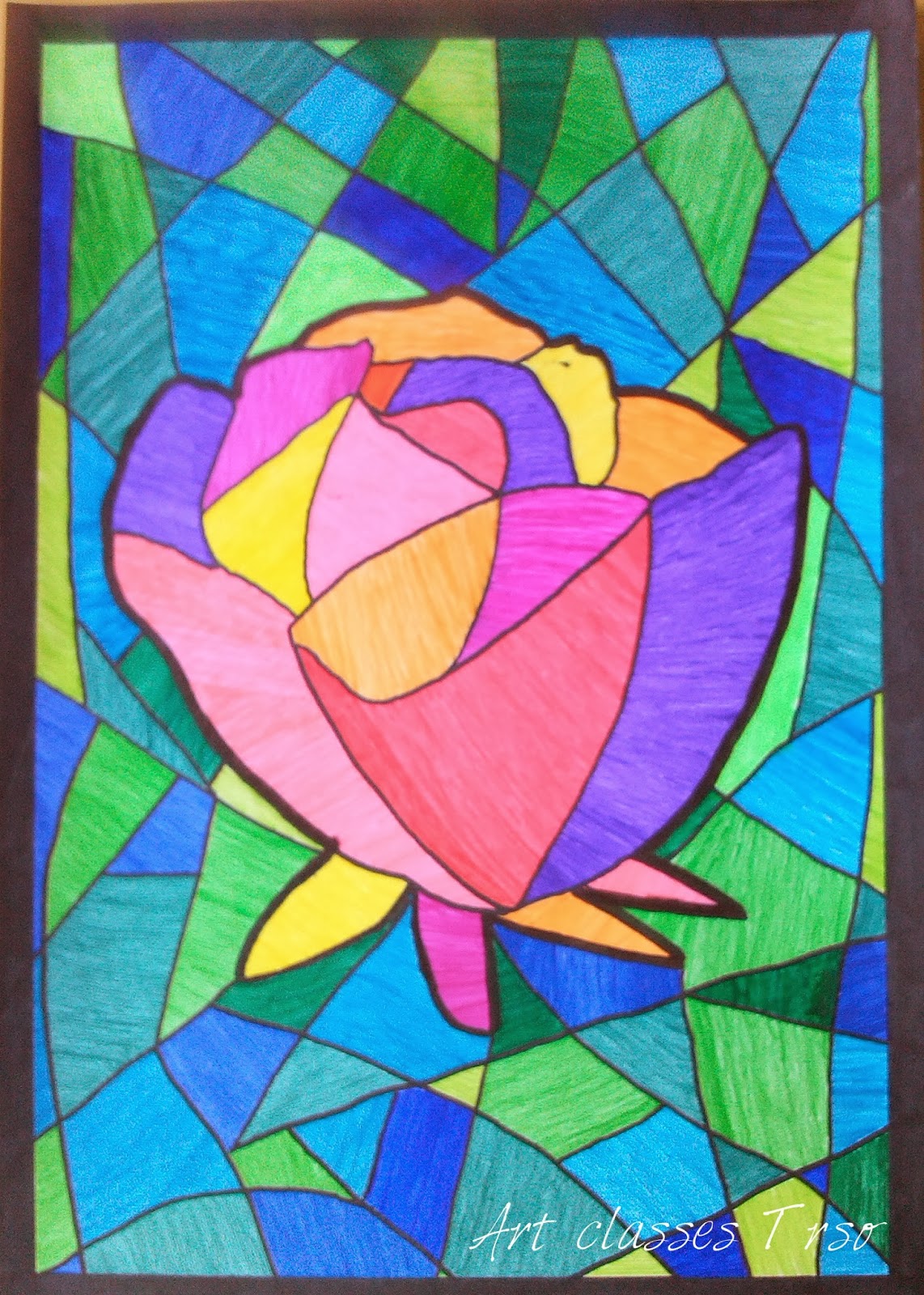 art classes trsho: Vitraž