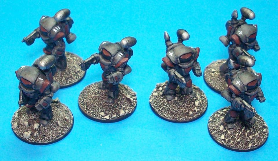 Brazos Evil Empire: GZG's NSL Power Armored Infantry