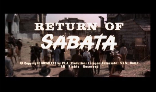 Return Of Sabata (1971) - Blicz CineStar Tv | Action Thriller