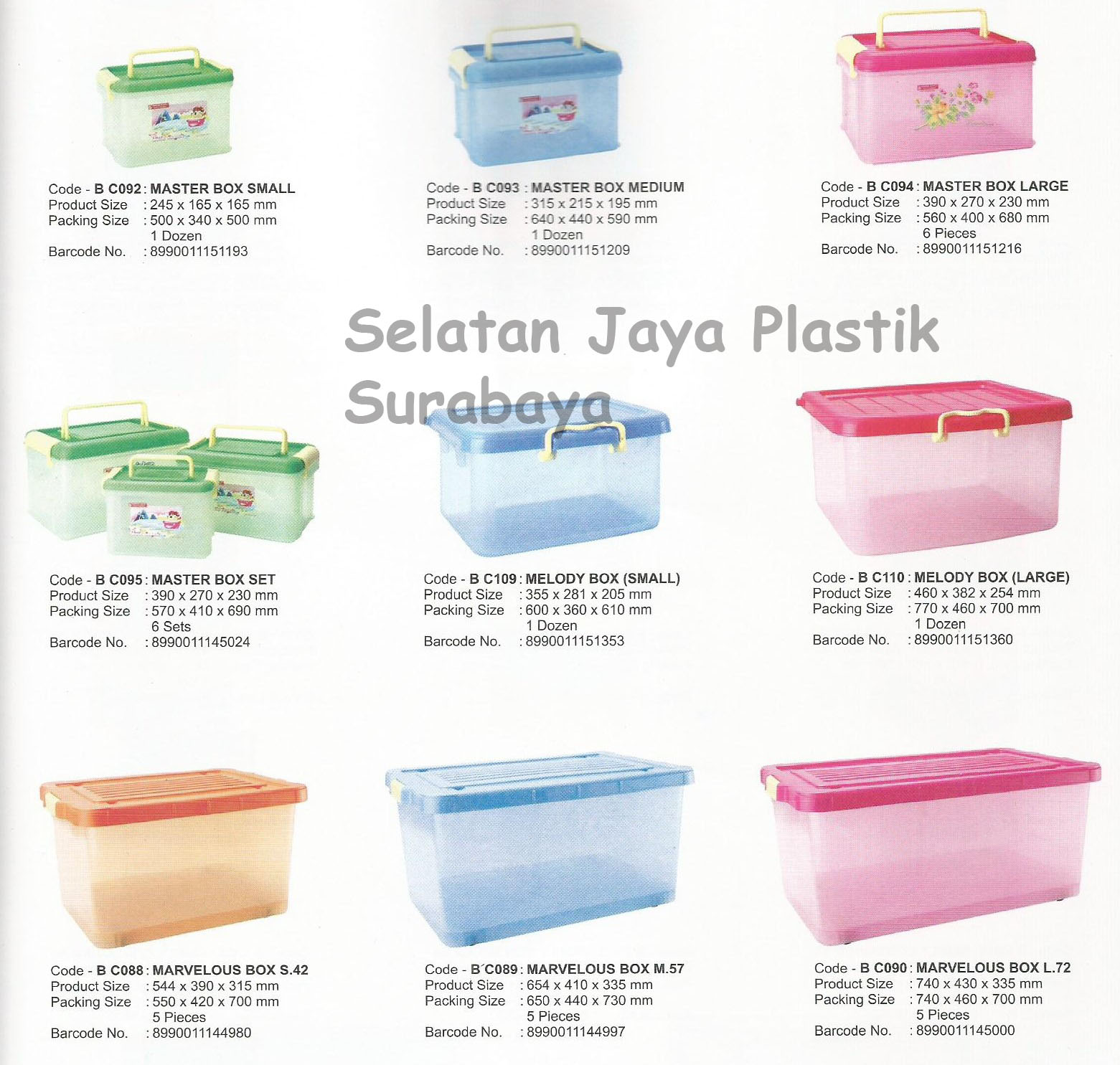 Selatan Jaya distributor barang plastik furnitur Surabaya Indonesia ...