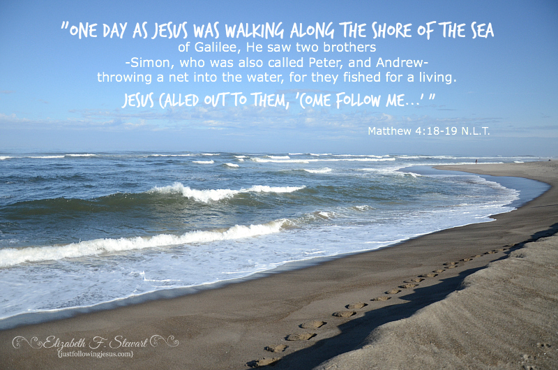Just following Jesus in my real life...: Matthew 4:18-19...