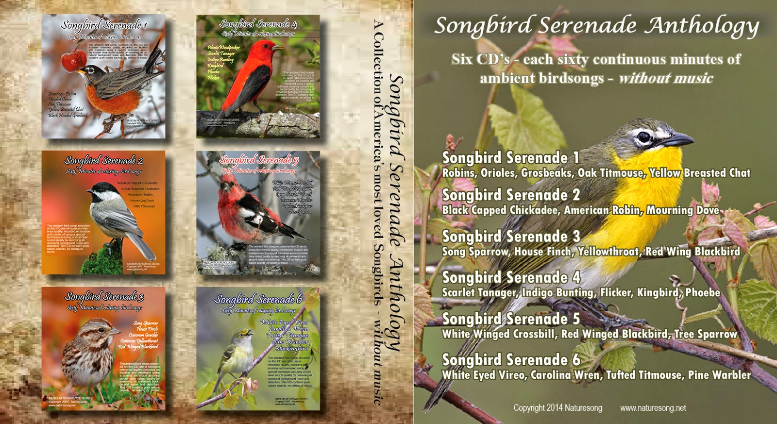 BEST BIRD SONG CD's