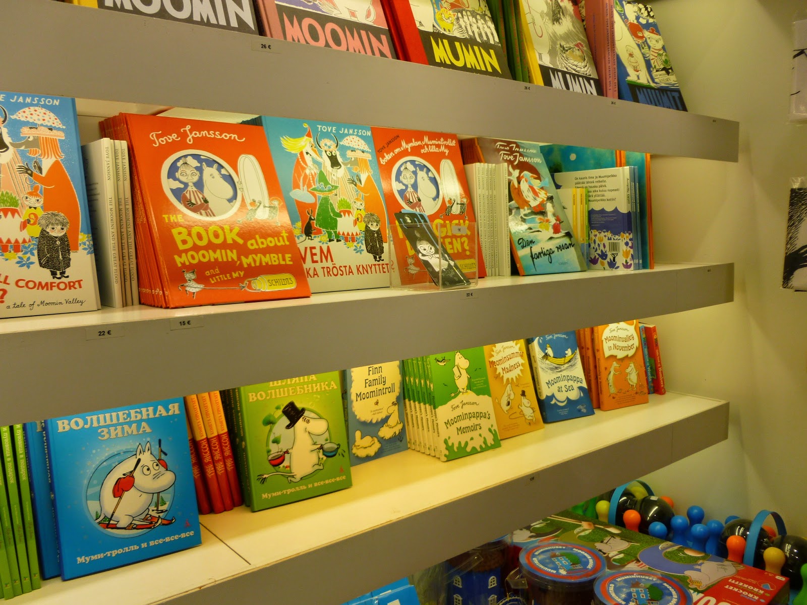 Photo-ops: Moomins: Moomin Shop - Helsinki, Finland