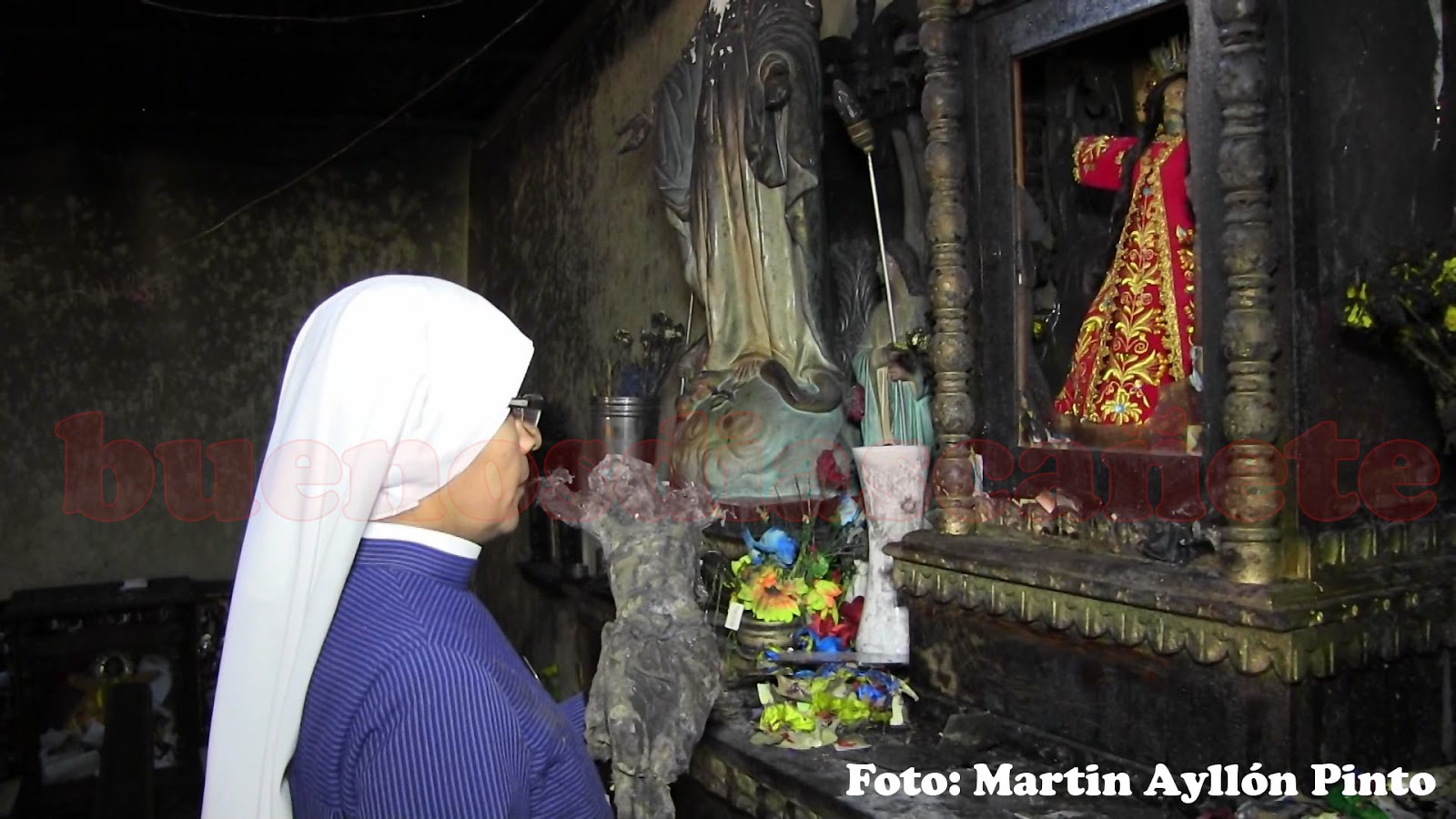 buenosdiascanete.blogspot.com: SE INCENDIA PRE SANTUARIO EN CANCHÁN ...