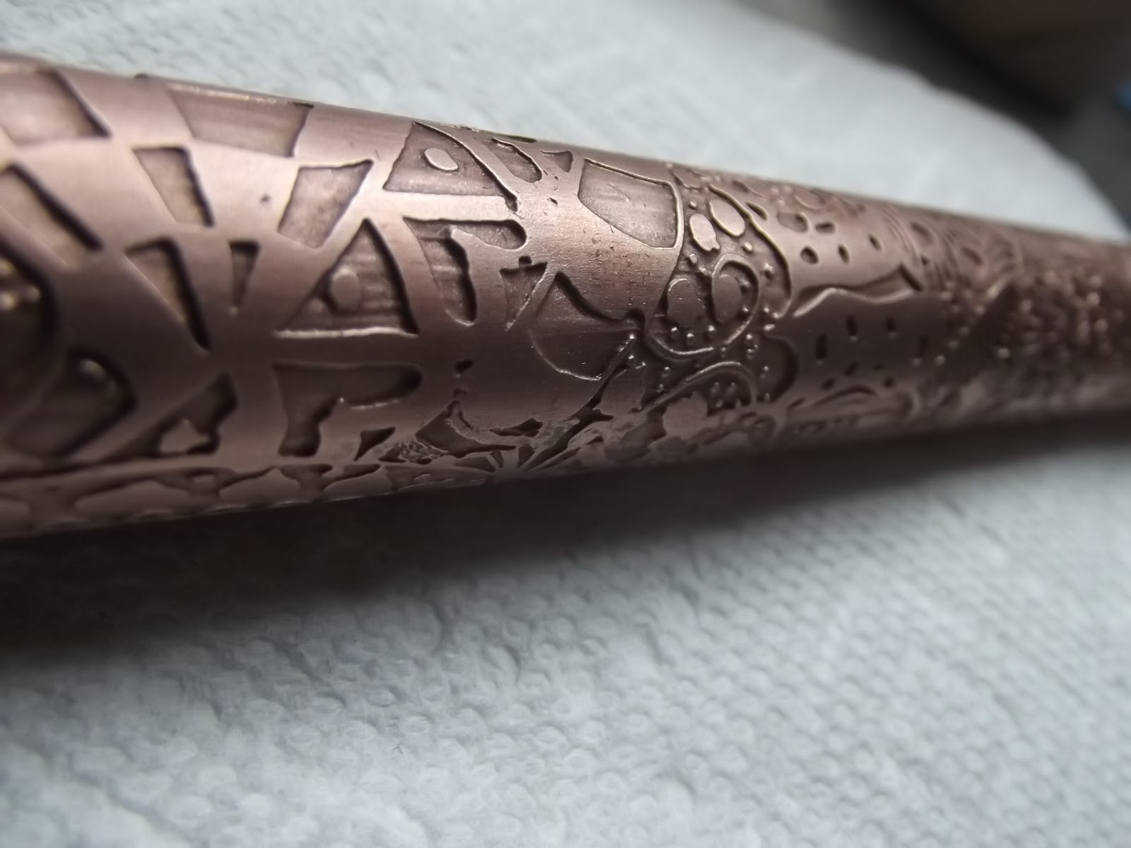 DEBORAHREAD.COM: Etched Copper Pipe - using PnP