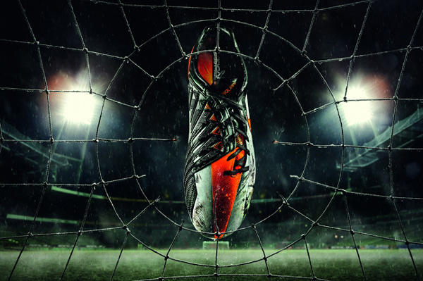 World Fashion Center: NIKE T90 LASER IV Orange Black "Clever Like Sneijder"