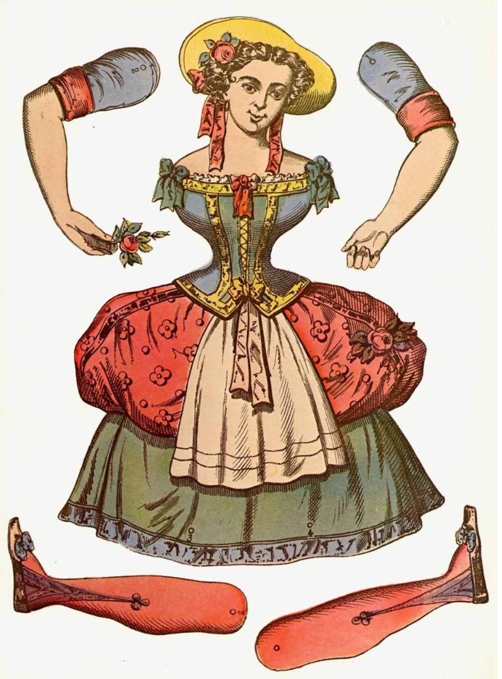 Everything is OhWayCool: Another Jointed Paper Doll