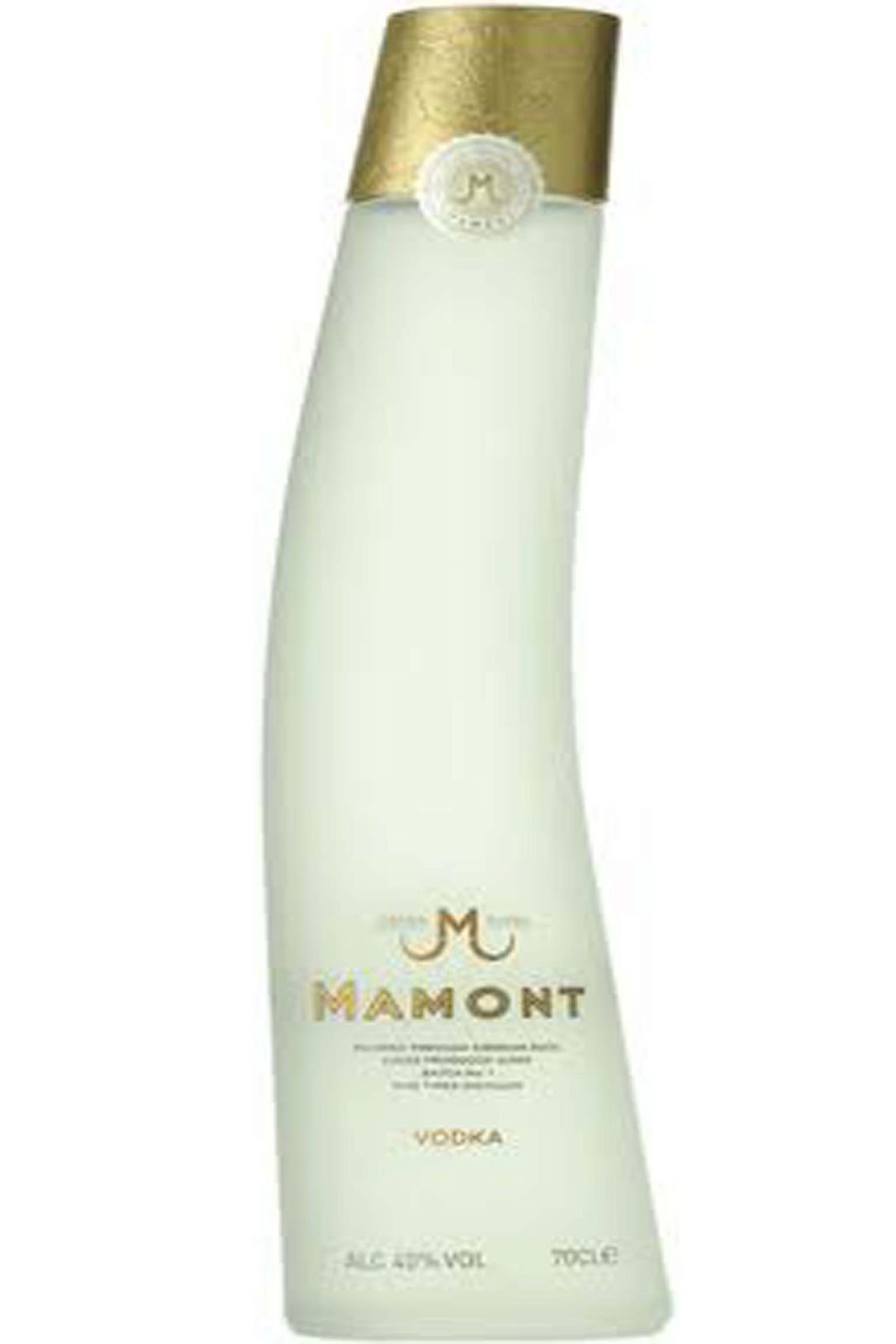 El cuerno del mamut con el vodka Mamont