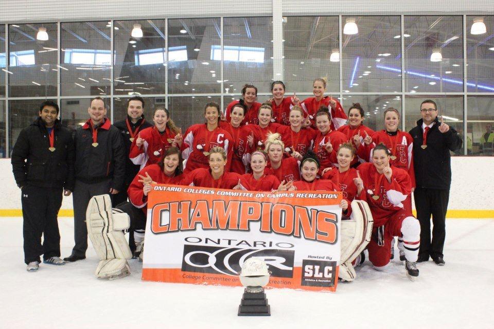 ONTARIO COLLEGE HOCKEY NEWS: FALCONS SOAR TO WOMEN'S TITLE