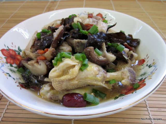 Country style steam chicken