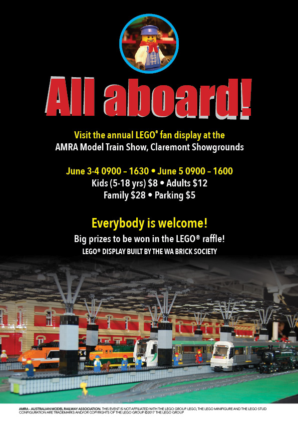 Train Show flyer