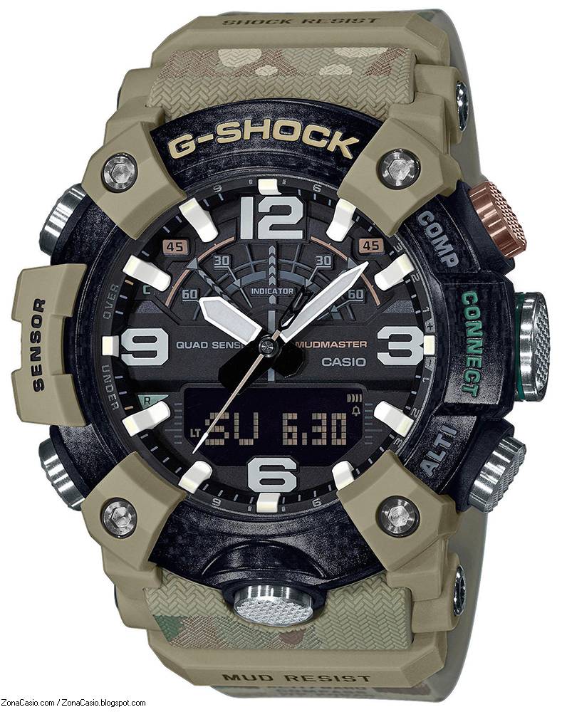 Zona Casio: Adelanto: la edición especial Mudmaster para el ejército ...