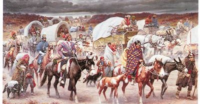 How did the migration affect the Native Americans?