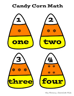 Hey Mommy, Chocolate Milk: Candy Corn Math with Printables