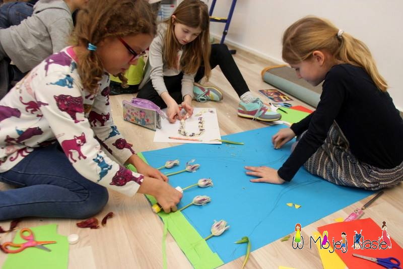 Sztuka - Wiosenna praca ~ Nauka i zabawa z dzieckiem - W mojej klasie