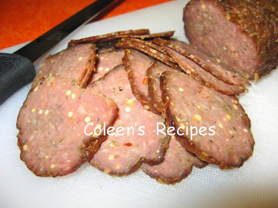 Coleen's Recipes: EASY HOME MADE PEPPERONI