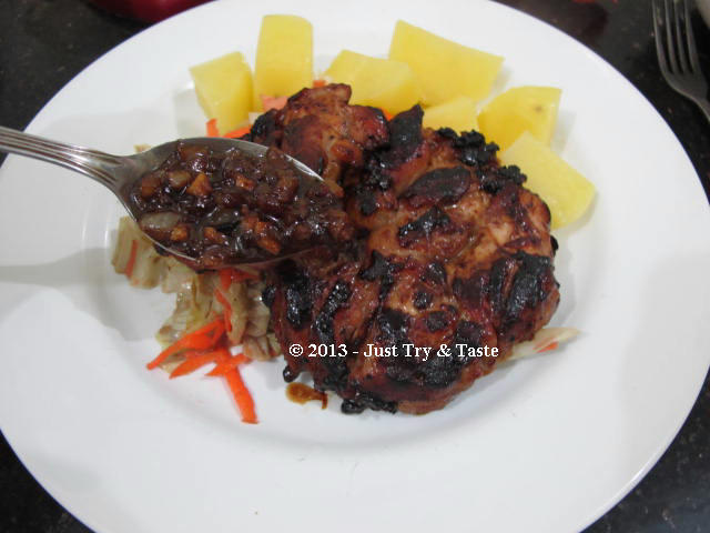 Steak Ayam, Salad Sayuran & Kentang Rebus | Just Try & Taste