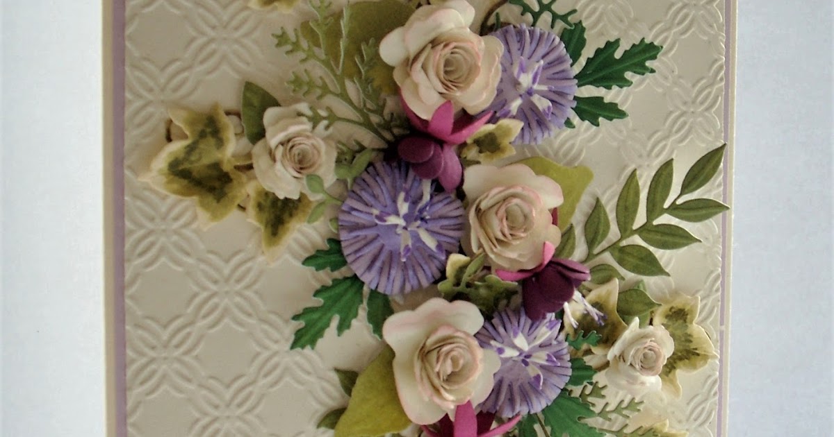 The Ducks Doodahs ......(Tales from a happy crafter): Floral Spray