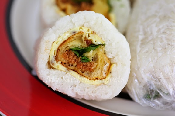 My Kitchen Snippets: Chinese Glutinous Rice Rolls/Fan Tuan