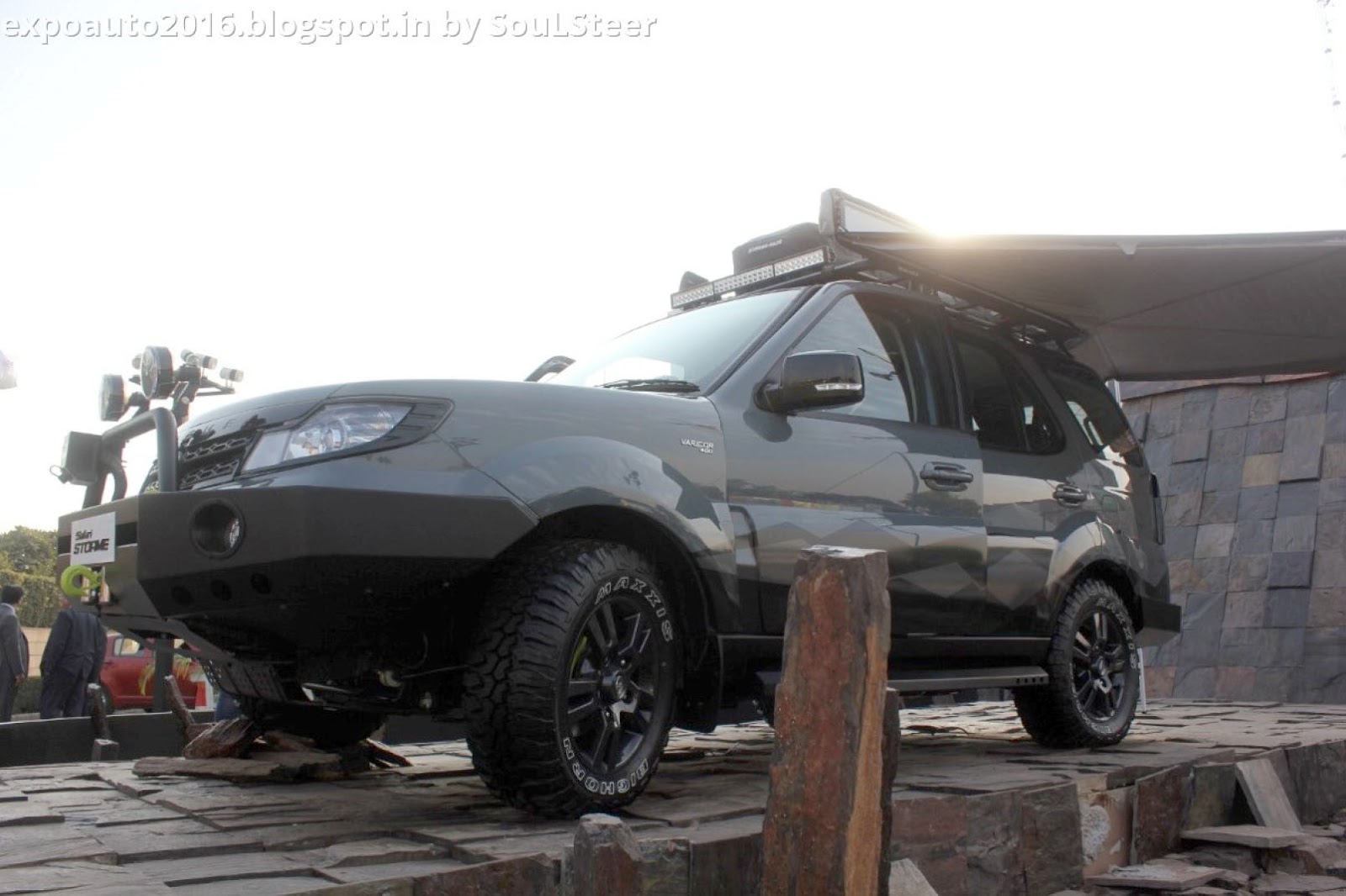 Auto Expo 2016 by SouLSteer: Modified for adventure, Tata Safari Storme ...
