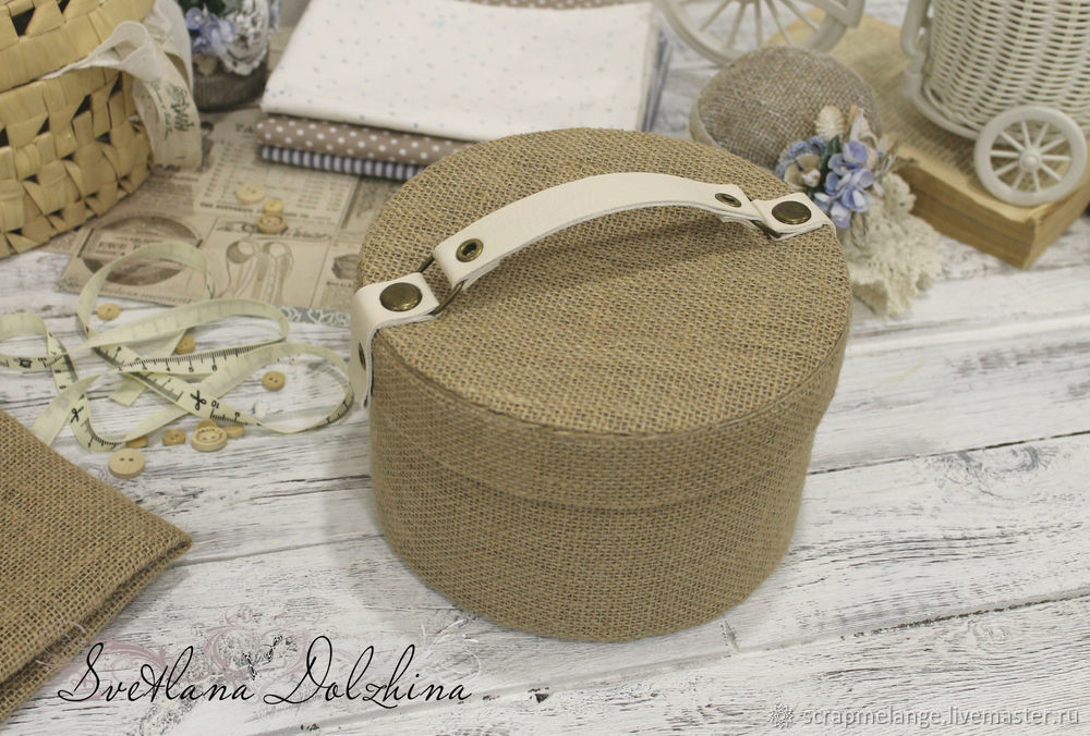 How to make a storage round box ~ DIY Tutorial Ideas!