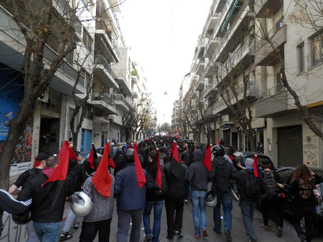 Social-Revolution: Antifa διαδήλωση Πλατεία Βικτωρίας 22 Φεβρουαρίου 2014