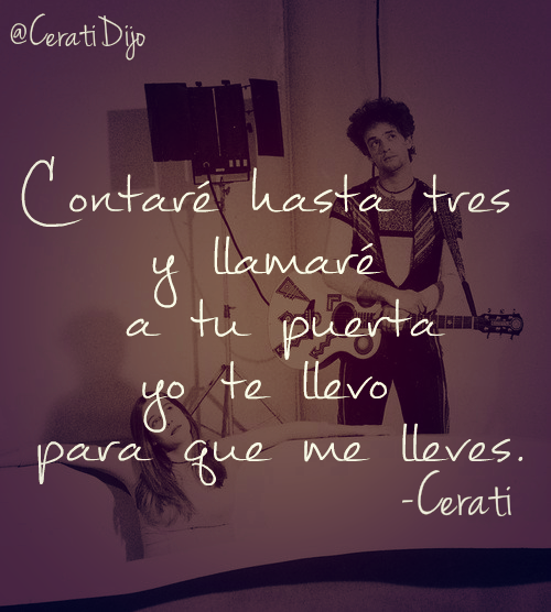 Amor Amarillo Cerati: Frases De Gustavo Cerati