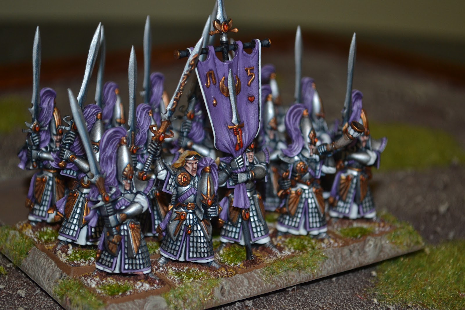 Stand and Deliver!: High Elves - Swordmaster Unit.