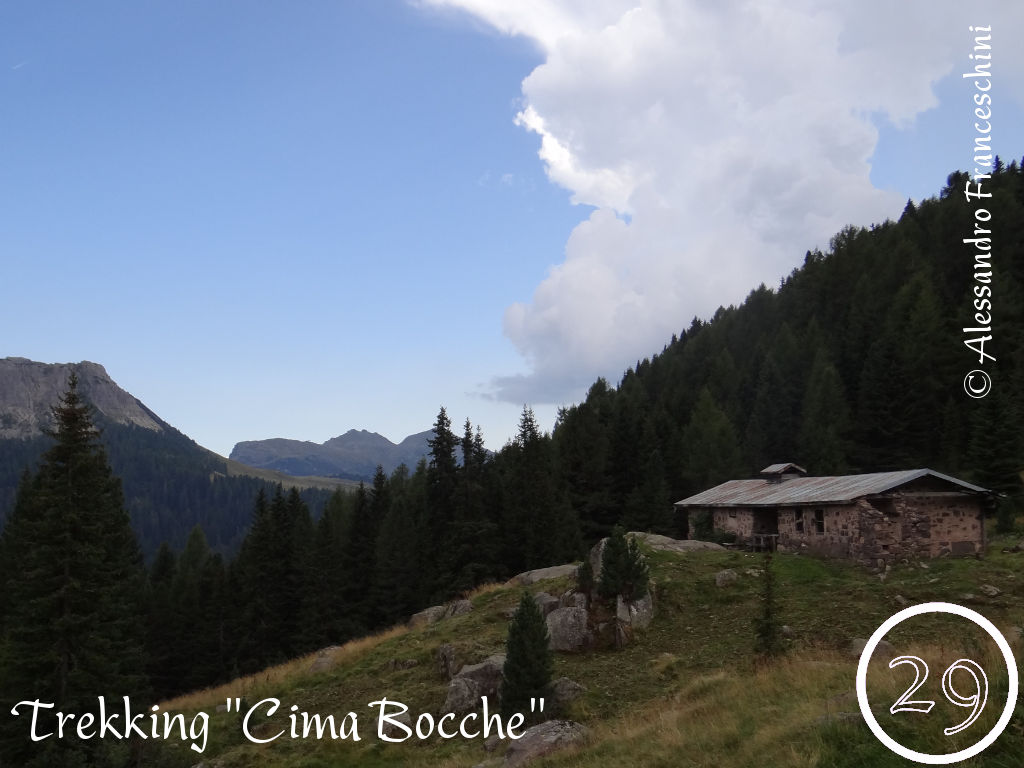 Trekking in Trentino: Juribrutto > Cima Bocche > lago di Lusia