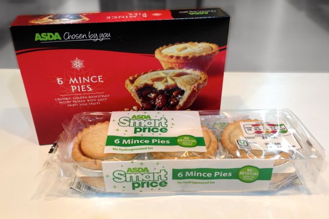 VEGANOO Vegan Reviews: More Vegan Mince Pies: ASDA / Smart Price