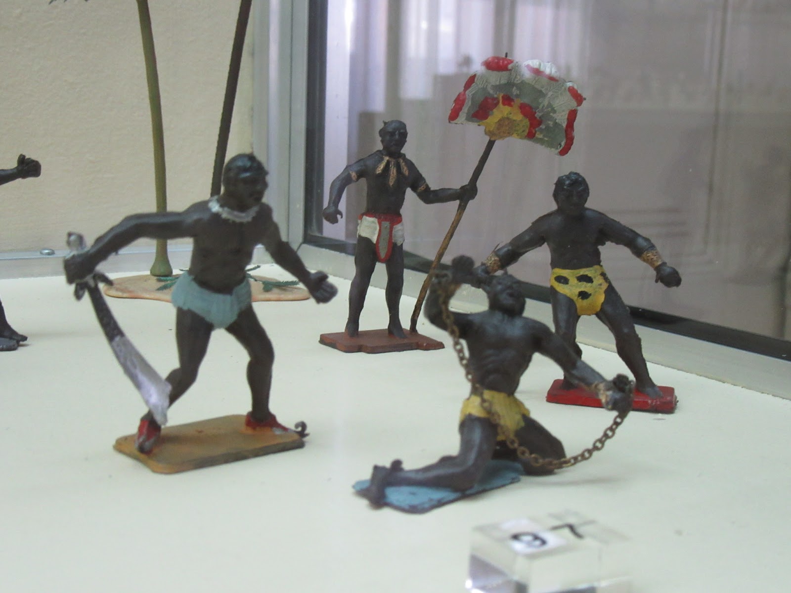 Toy soldiers and real battles: Namibian warriors