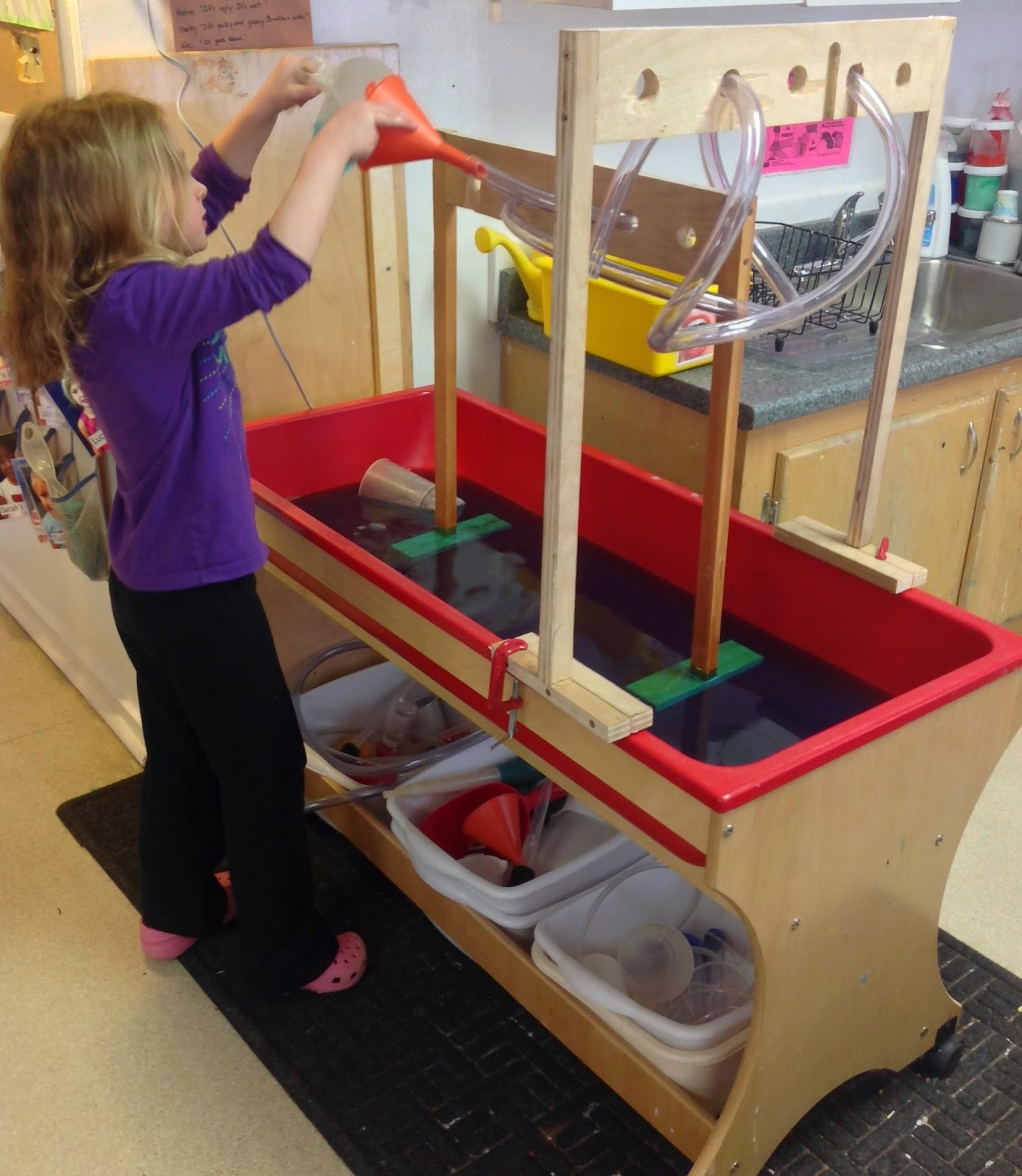 Playfully Learning: Water Table Physics