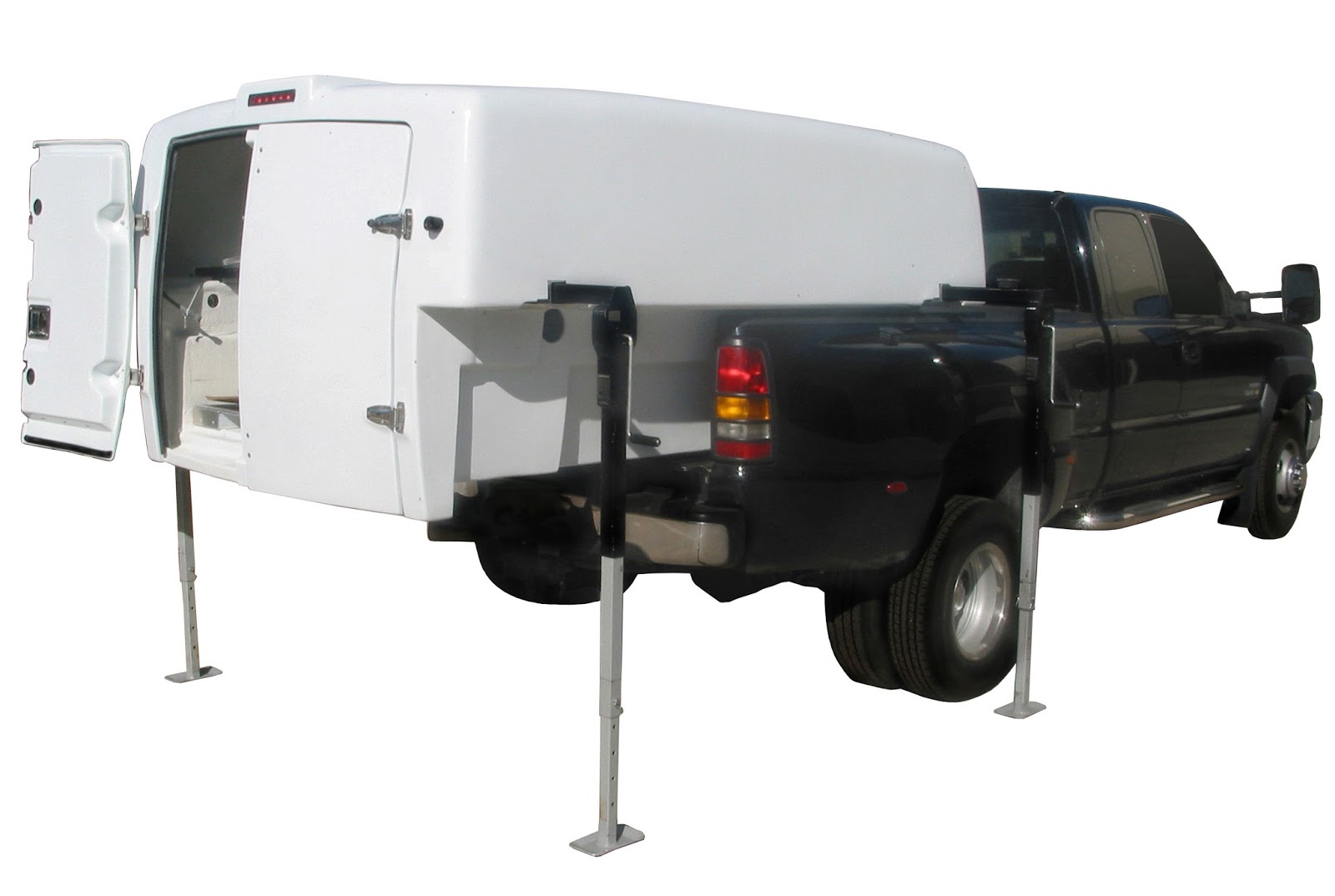 Transferable Slip-On Work Truck Bodies For Standard Pickup Trucks ...