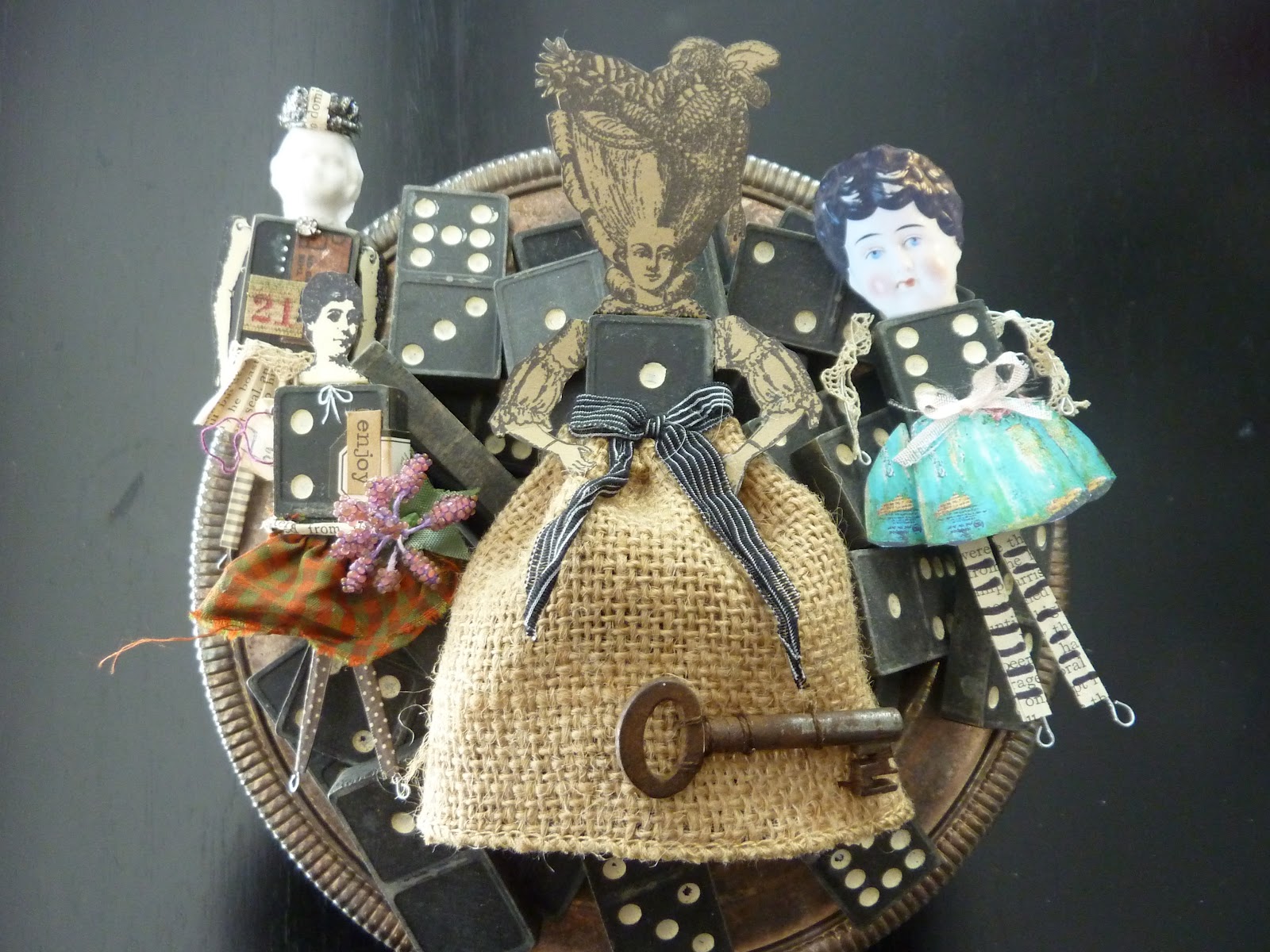 Artful Play: Domino Dolls