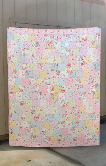 Ye Olde Sweatshop: Princess Rose Charm Pack Quilt (#66)