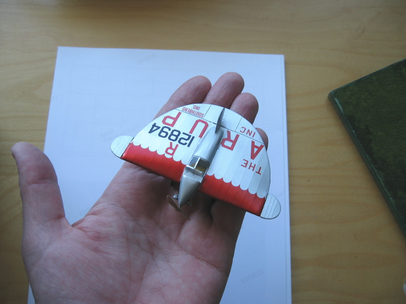 Arup S-2 Flying wing, scratchbuilt 1/72nd - Ready for Inspection ...