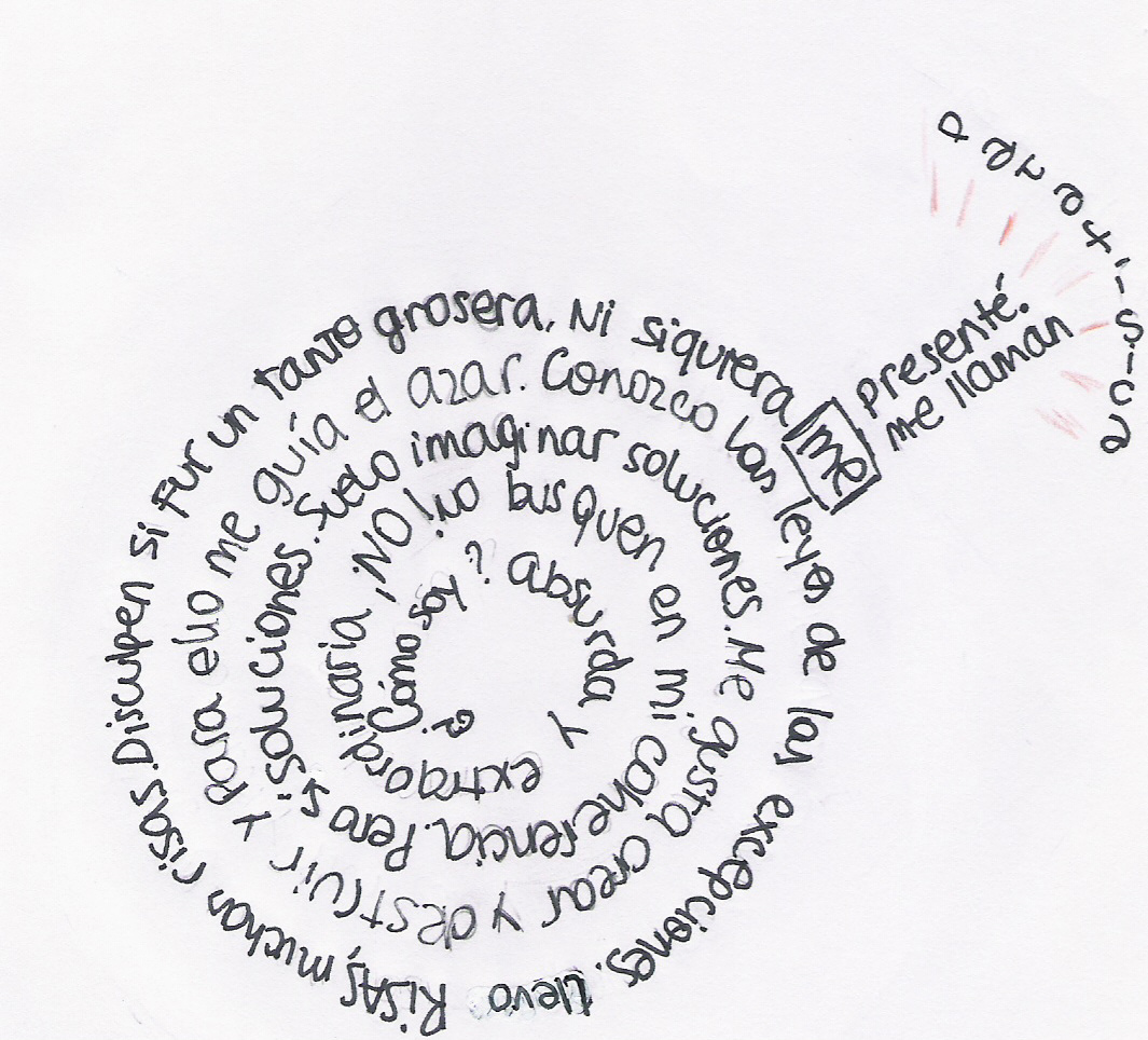 Jóvenes universitarios producen: Caligramas patafísicos