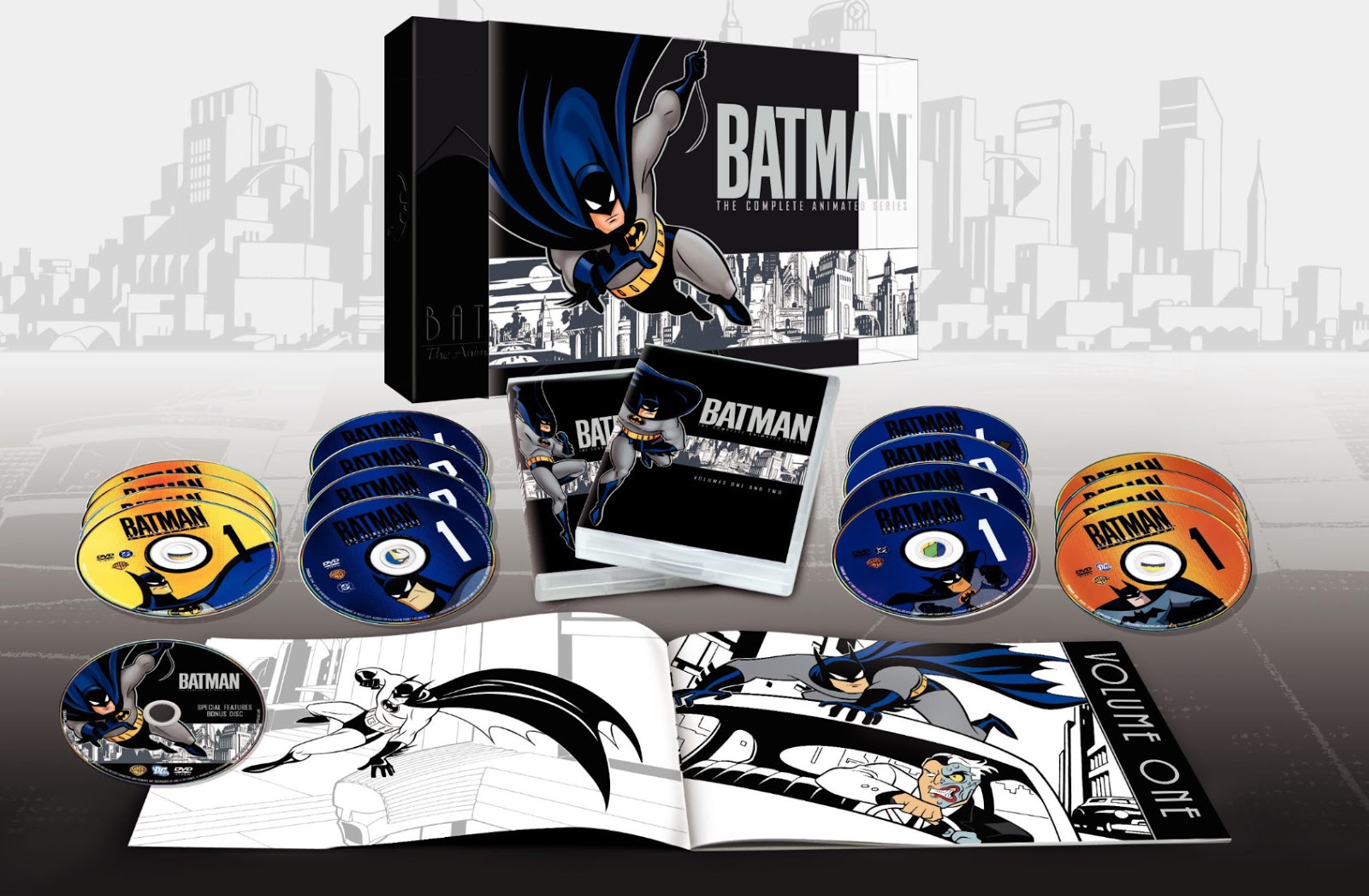 BATMAN LA SERIE ANIMADA: SET COMPLETO EN DVD PARA ESPAÑA.