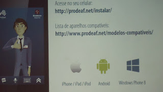 Surdo HK: Palestra ProDeaf, multiplataforma de acessibilidade para surdos.