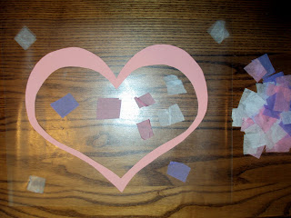 Mom's Tot School: Shape: Heart