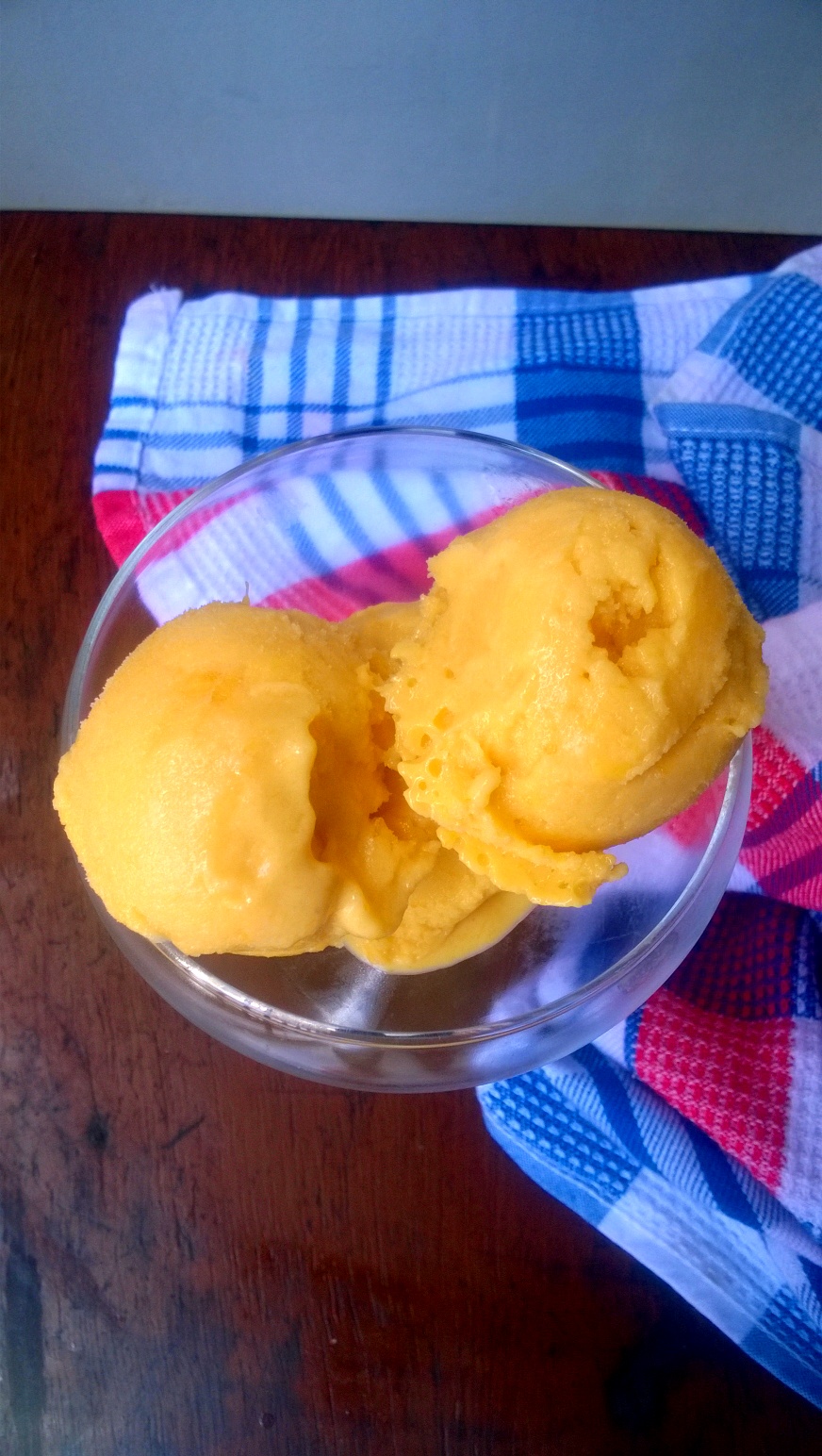 CONDENSED MILK MANGO SORBET / Nairobi Kitchen